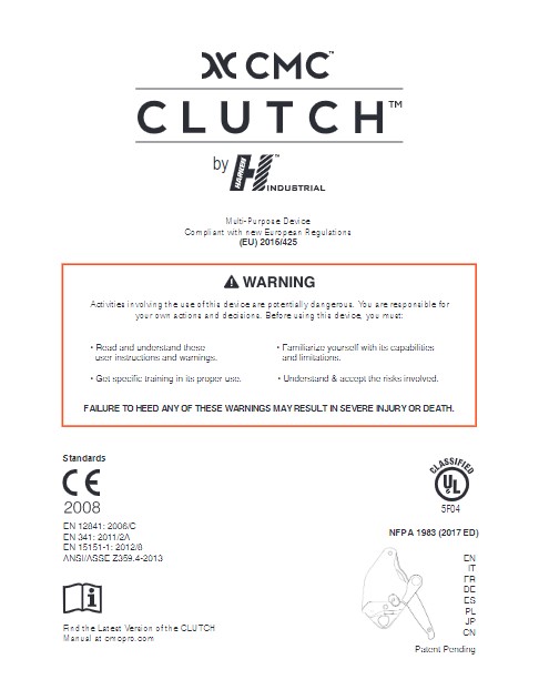 User's Manuals for CMC Equipment, Gear, Hardware & Specs