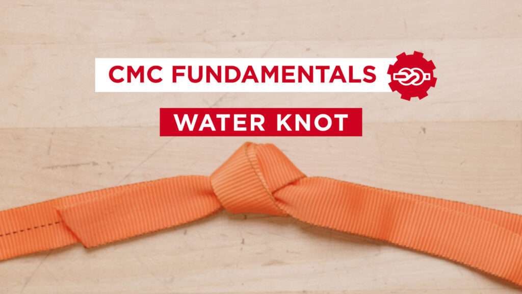Learn How to Tie a Water Knot | CMC PRO