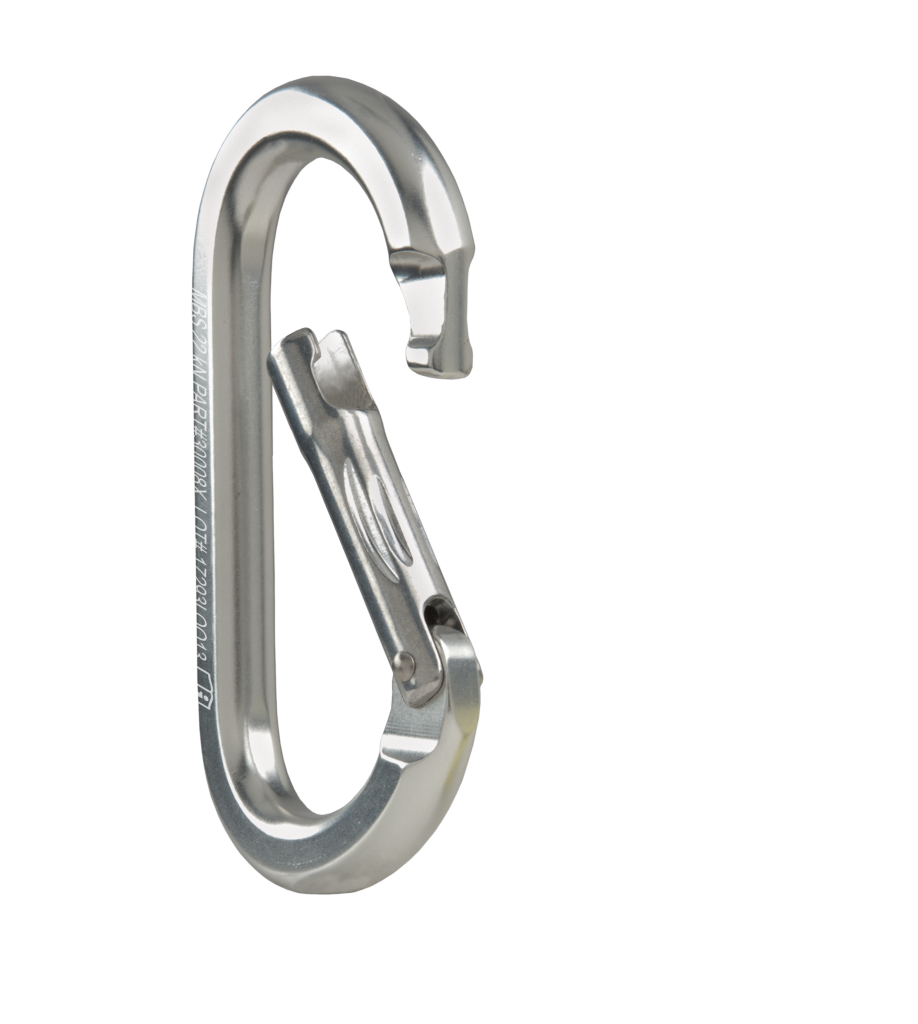 Aluminum Oval Carabiner - Key Lock Non Locking | CMC PRO