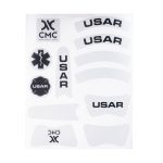 KASK Helmet Decal Set for SAR USAR Fire Rescue | CMC PRO