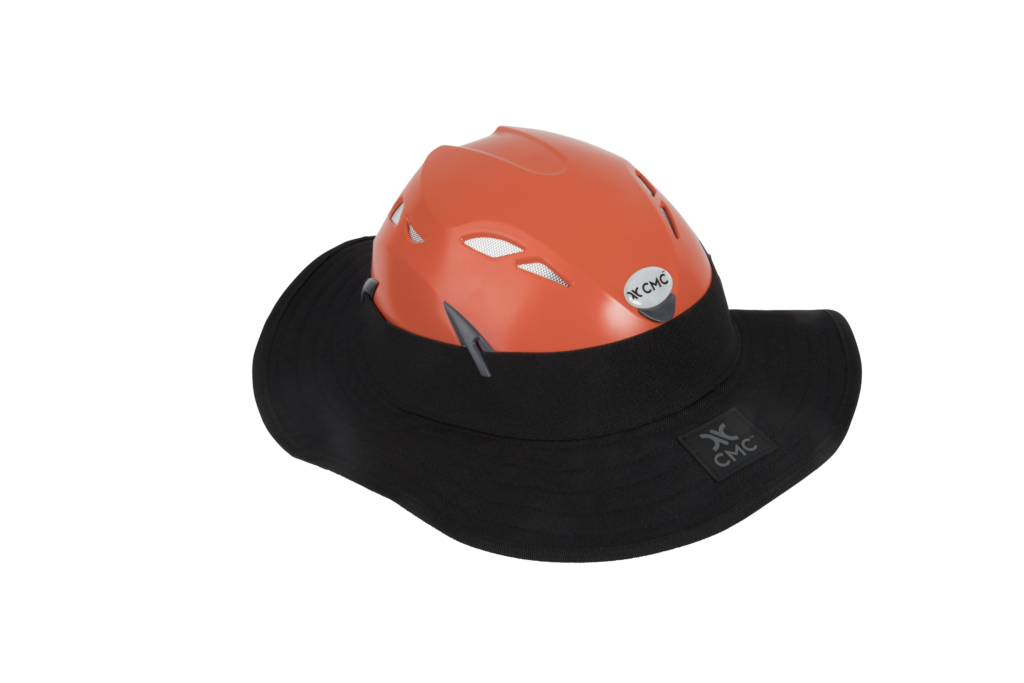 Sunbrero Adapts Helmet to Sun & Rain Protection | CMC PRO