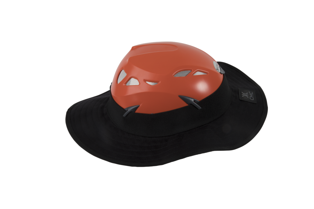 Sunbrero Adapts Helmet to Sun & Rain Protection | CMC PRO