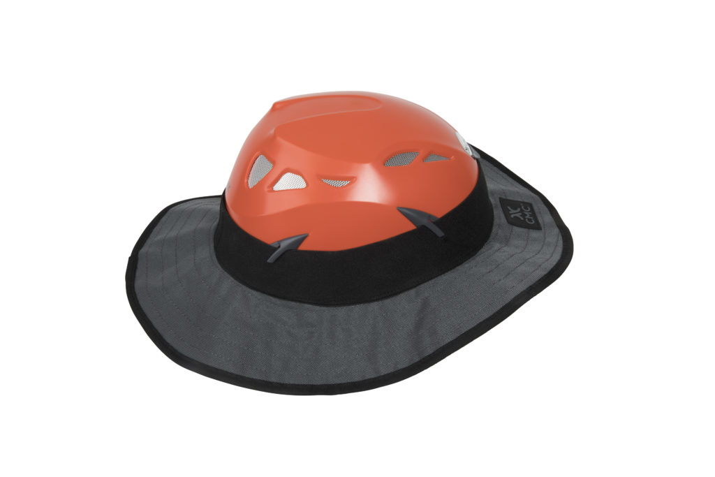 Sunbrero Adapts Helmet to Sun & Rain Protection | CMC PRO